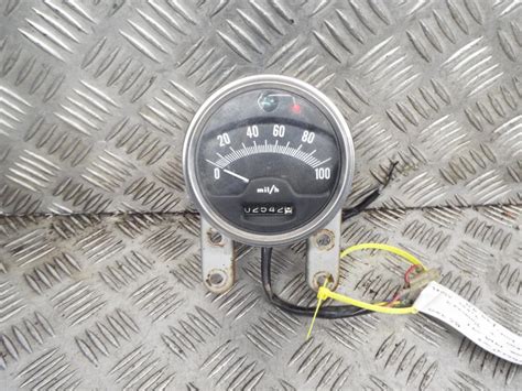 Bridgestone Bs200 Bs 200 1969 1971 69 71 Speedometer Speedo And Bracket