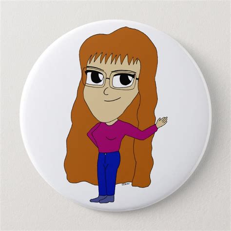 Chibi Button Zazzle Chibi Buttons Artwork