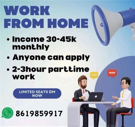Dinesh Verma On Linkedin Work From Home Time Flexible Timings Income 30 000 To 40 000 As