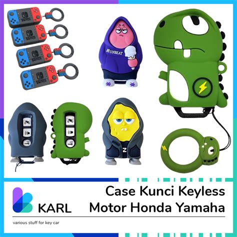 Jual Case Kunci Motor Keyless Cover Key Motorcycle Honda Yamaha Pcx