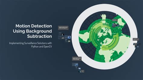 Motion Detection Using Background Subtraction By Yasir Bashir Ahmed On