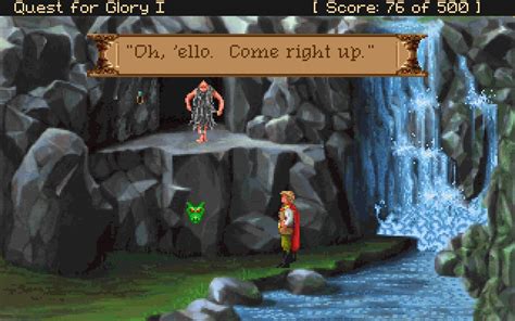 The Adventurers Guild Quest For Glory I Smokey And The Bandits