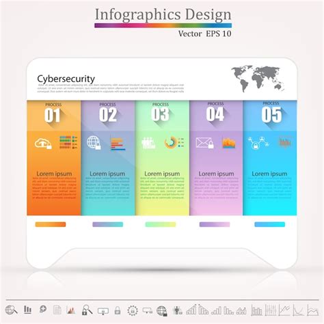 Premium Vector Business Graphics Data Element Templates Sets