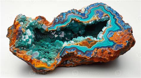 The Extraordinary Mineral Specimen Reveals Intricate Layers And