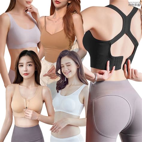 보정속옷 지퍼 후크 스포츠브라노와이어 스포츠브라브라니플패치팬티111 티몬