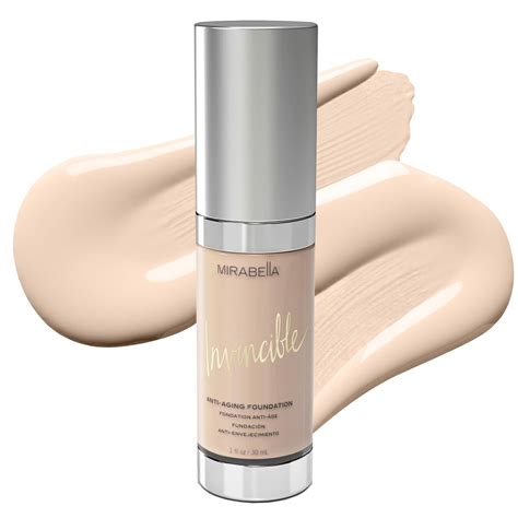 Mirabella Invincible For All Hd Liquid Foundation Anti Aging Full Co