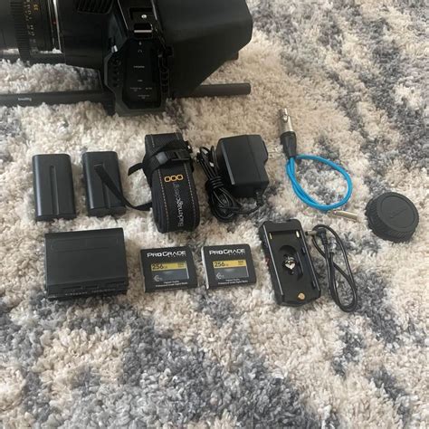Blackmagic Pocket Cinema 6k Pro Bmpcc6k Pro Kit Black Gearfocus