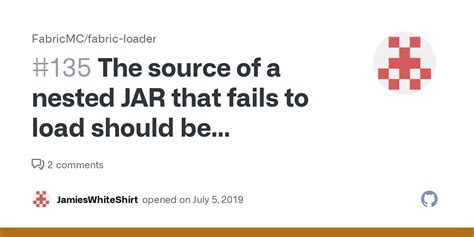 The Source Of A Nested Jar That Fails To Load Should Be Displayed