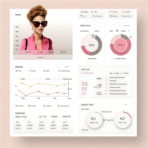 premium ai image web dashboard fashion inventory and sales dashboard