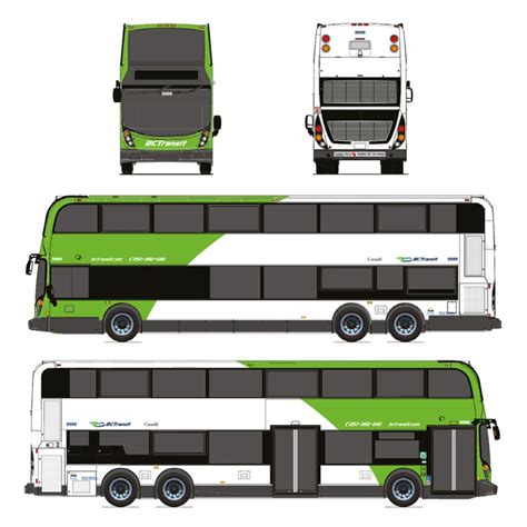 New Livery Exterior Bus Design Update BC Transit