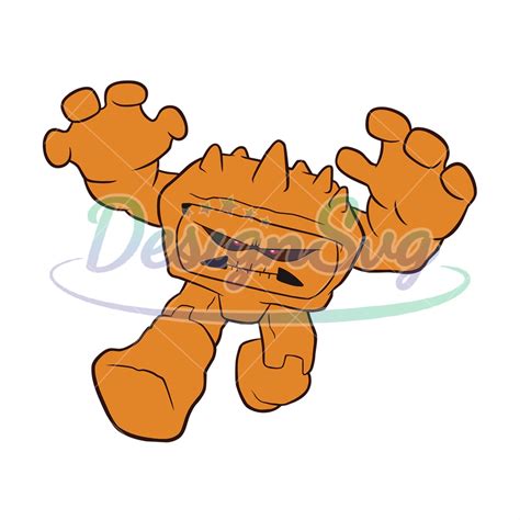 The Tiny Rock Monster Chunk Cartoon Svg Designsvg