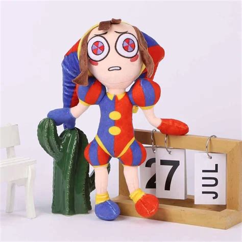 New The Amazing Digital Circus Game Cartoon Anime Plush Doll Stuffed