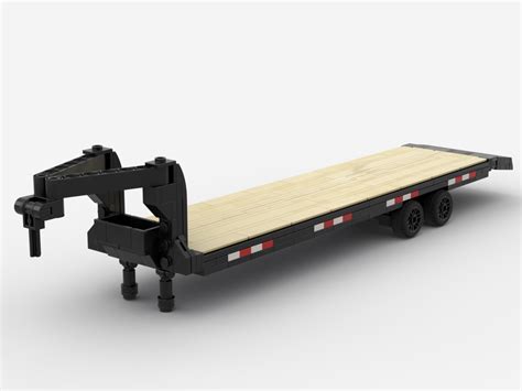 Lego Moc Goose Neck Trailer By Owstin Rebrickable Build With Lego