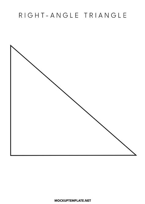 Printable Triangle Templates Free