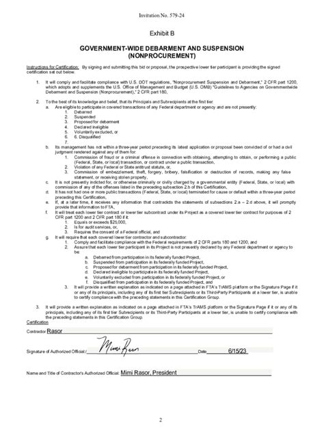 Fillable Online Contractor And Subcontractor Certification Forms Fax