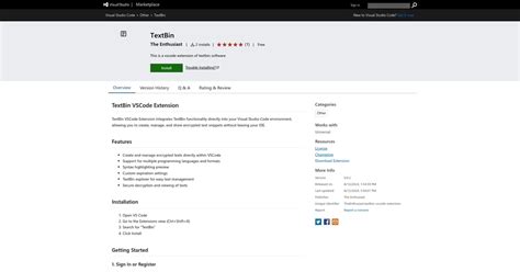 Textbin Vscode Extension Secure Text Sharing In Vs Code