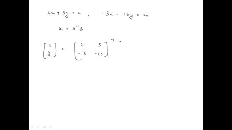 solved solve the system of equations by converting to a matrix equation