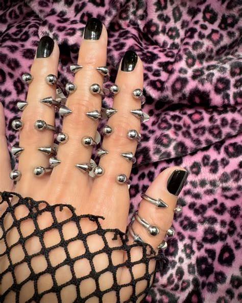 Piercing Ring Set Piercings Finger Piercing Piercing Ring