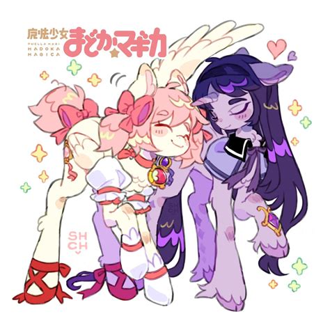 暁美ほむら 鹿目まどか 「its Mlp Madohomu Happy 2025 」sharpy🌱のイラスト