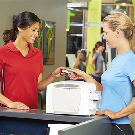 Hid Fargo C50 Id Card Printer Single Side