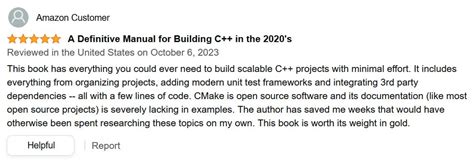 Rafal Swidzinski On Linkedin Modern Cmake For C Reviews Like These