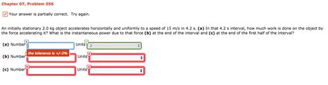 Solved Chapter 07 Problem 056 Your Answer Is Partially