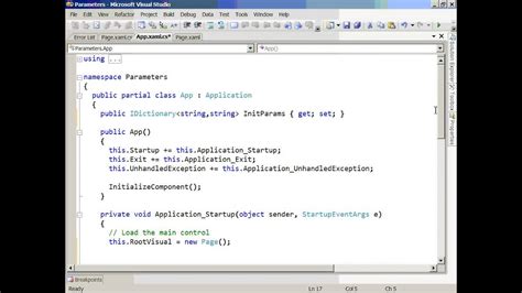 37 Silverlight Passing Parameters From Your Web Page Youtube