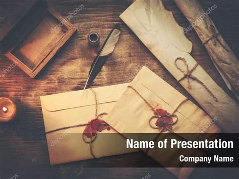 Letter Powerpoint Template Letter Powerpoint Background