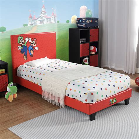 Gaming Beds Official Nintendo Super Mario Gaming Bed Red