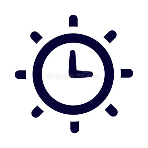 Clock Table Clock Wall Clock Wall Clock Icon Stock Vector
