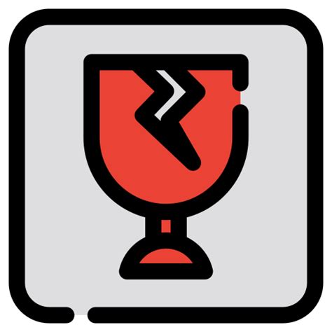 Fragile Generic Color Lineal Color Icon Fragile Generic Color Lineal Color Icon