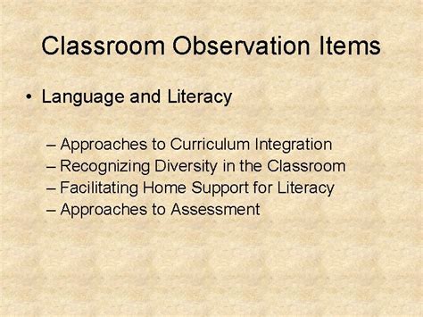 Early Language And Literacy Classroom Observation Ellco Informational Early Language And Literacy Classroom Observation Ellco Informational