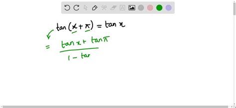 solved exer 25 36 verify the reduction formula tan x π tanx