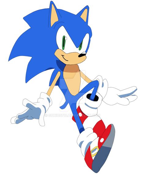 Sonic The Hedgehog Tyson Hesse Style By Sonic5710 On Deviantart