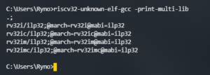 How To Compile A Multilib RISC V GNU Toolchain For Windows