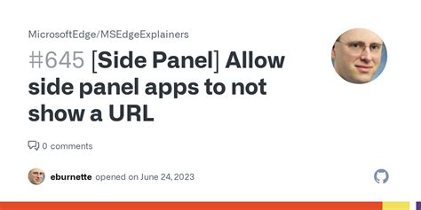Side Panel Allow Side Panel Apps To Not Show A Url · Issue 645