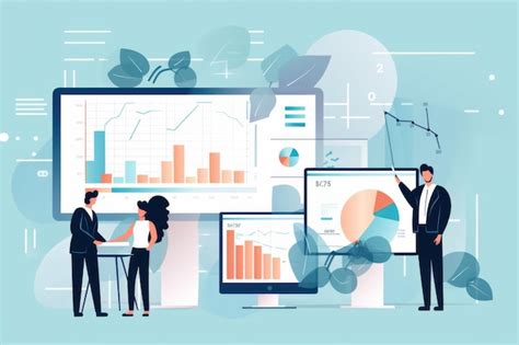 Premium Ai Image Graphs With Data Analysis And Seo Optimization