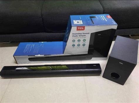 TCL Soundbar Subwoofer Audio Soundbars Speakers Amplifiers On Carousell