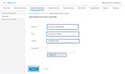Provision Orginfo Json And Anyconnect Via Ise For Umbrella Cisco