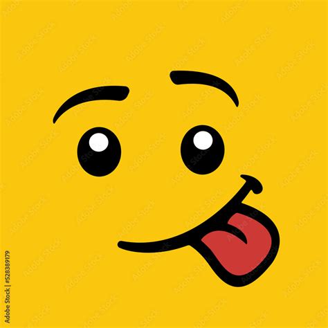 Silly Smiley Face Tongue