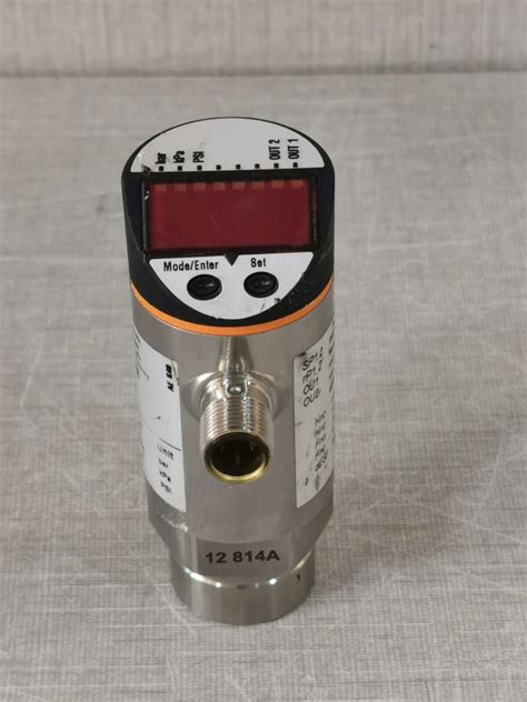 Used Ifm Electronic Pn7006 Pressure Sensor Switch W Display Orbit