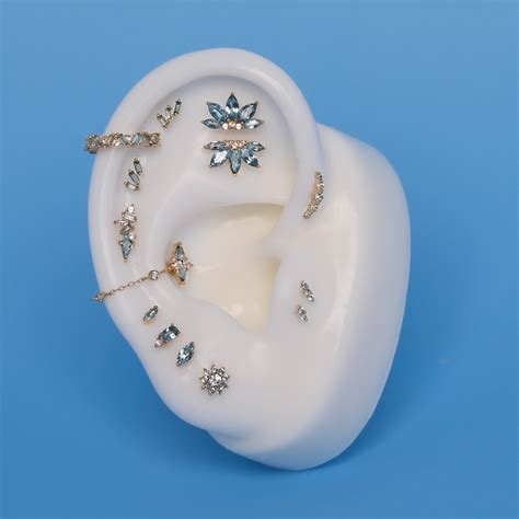 Solid 14k Gold Piercing Jewelry Designed By A Piercer For Piercings