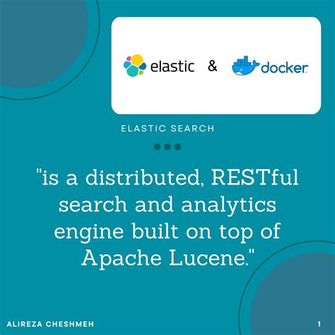 alireza cheshmeh on linkedin docker elasticsearch net dotnet data