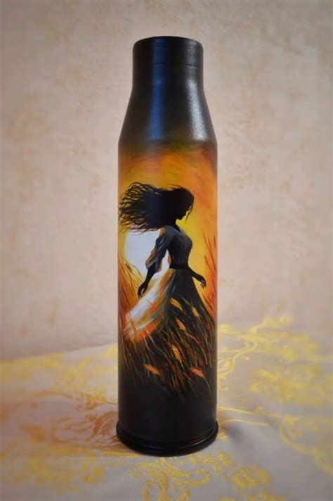 Гільза сувенірна В наявності Ручний розпис Висота 35 см гільза Handmade Military Art