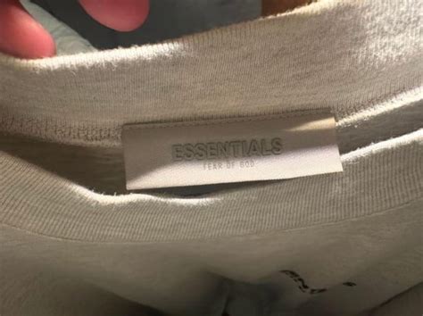 Is This Essentails Tee Legit Rfearofgod