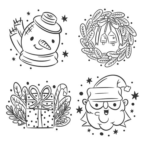Christmas Clipart Black And White