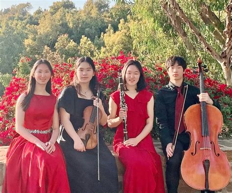 Bethany Kim Lydia Kang Victoria Chun And Isaac Chun Charleston International Music Competition