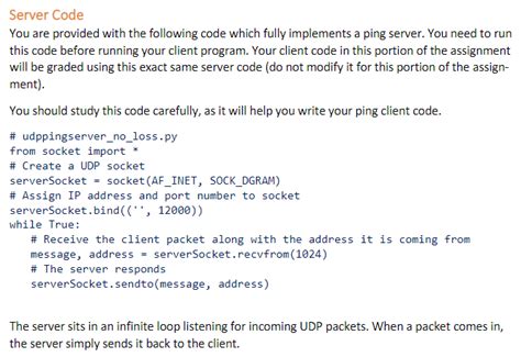 Solved Server Code You Are Provided With The Following Code