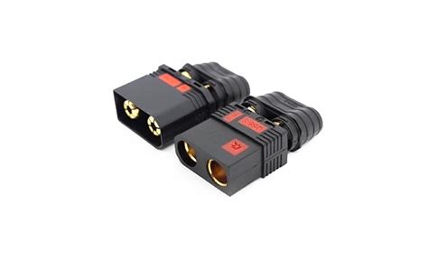 QS8 Anti-Spark Male/Female Connector Pair : RCDhamaka, The R/C Specialist