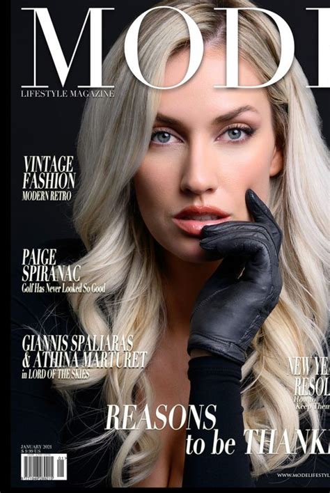 Paige Spiranac In Mode Lifestyle Magazine January 2021 Hawtcelebs